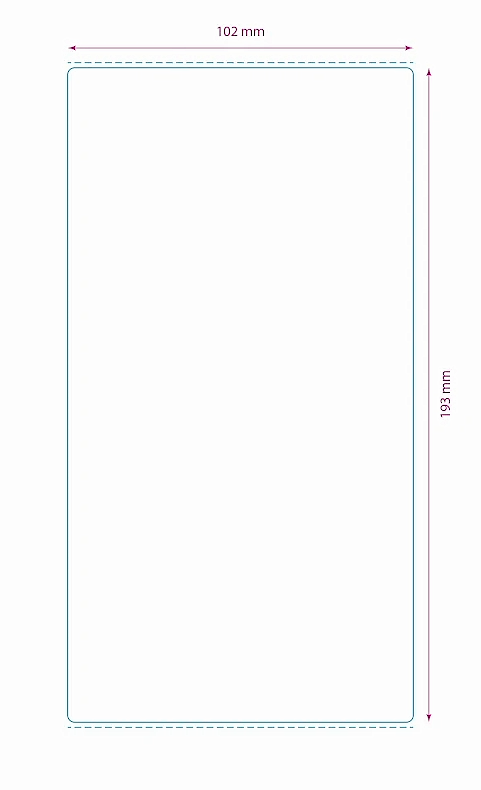 Transportetikett 102x193mm Direktthermo Utan Kvitto Med Perforering ...
